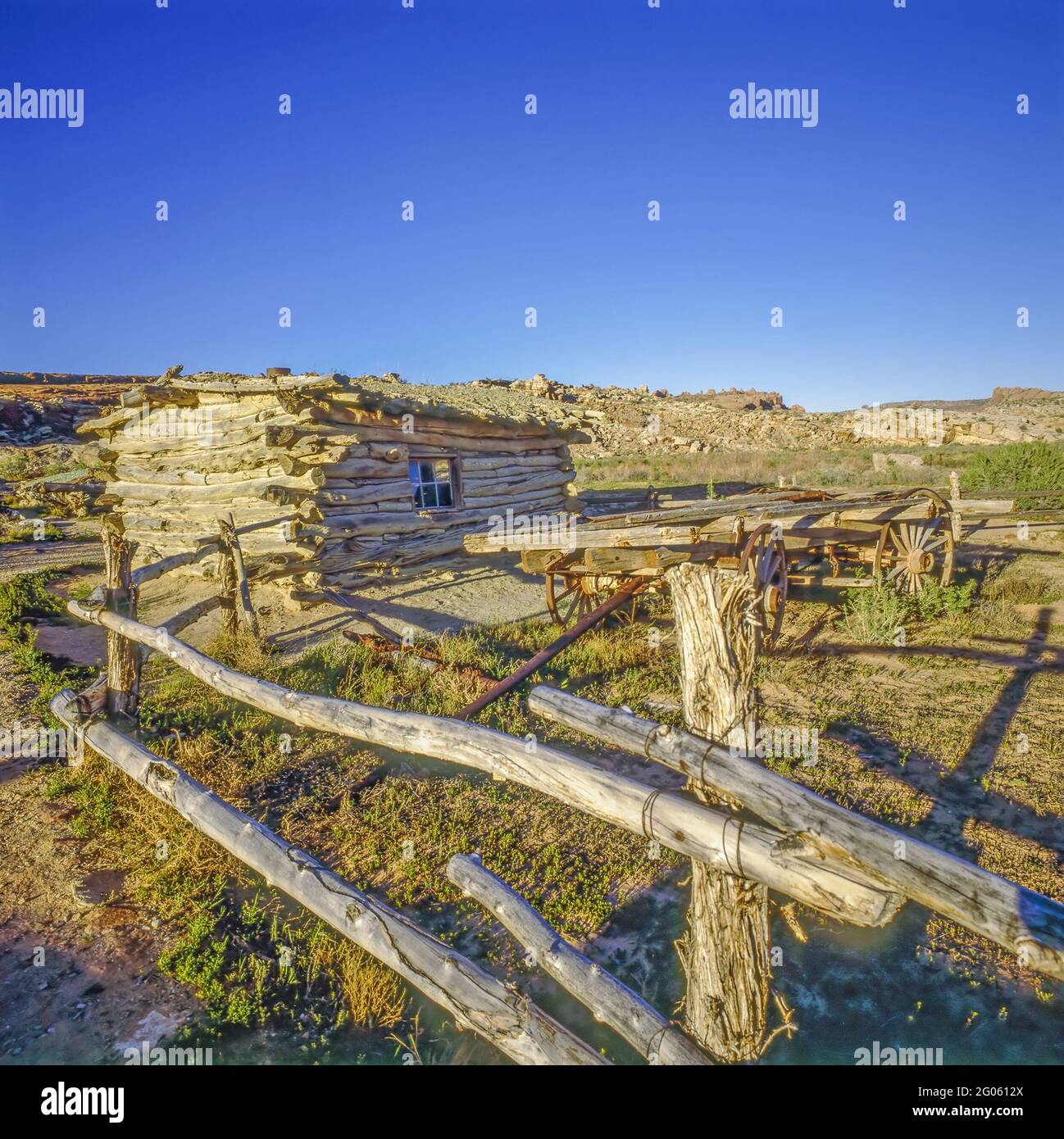 Historical Ranch, Utah Stock Photo - Alamy