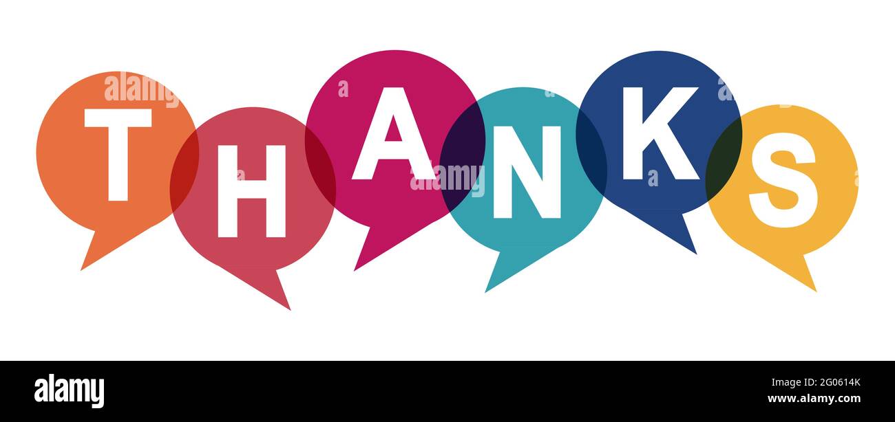 EPS 10 vector illustration of colored speech bubbles isolated on white ...