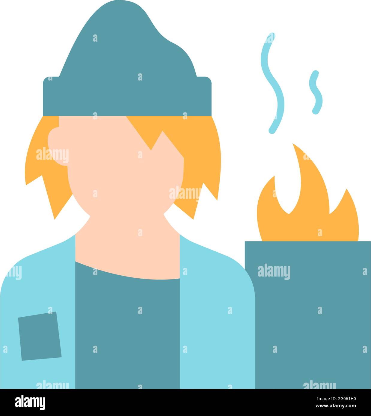 Lower class vector flat color icon Stock Vector Image & Art - Alamy