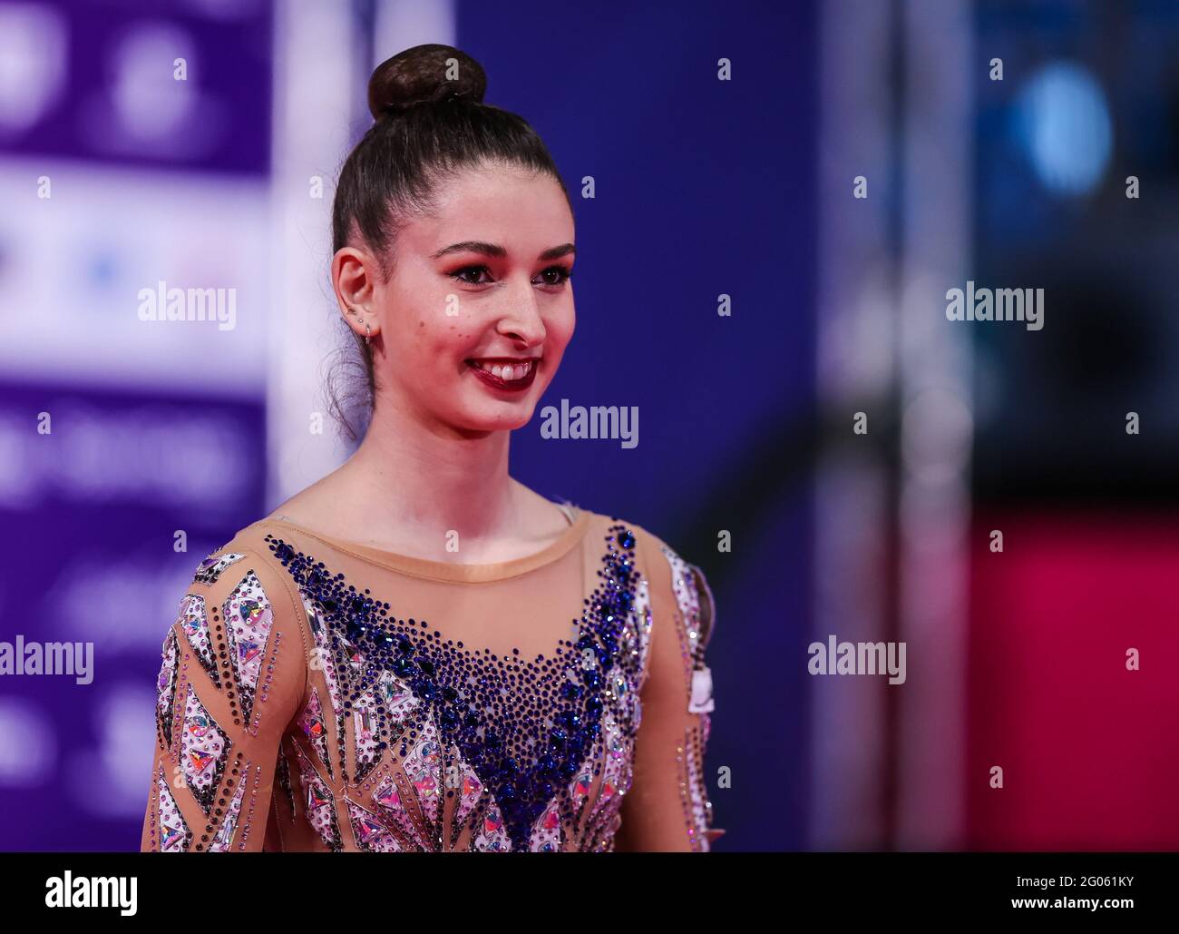 Paris Laura of Italy Group during the Rhythmic Gymnastics FIG World Cup ...