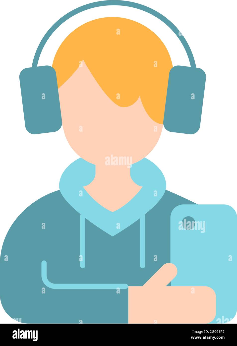 Teenage boy vector flat color icon Stock Vector Image & Art - Alamy
