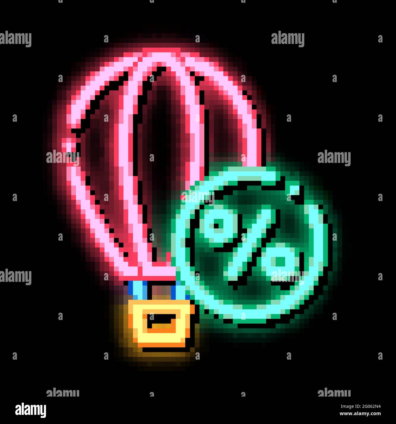 Travel Air Balloon neon glow icon illustration Stock Vector Image & Art ...