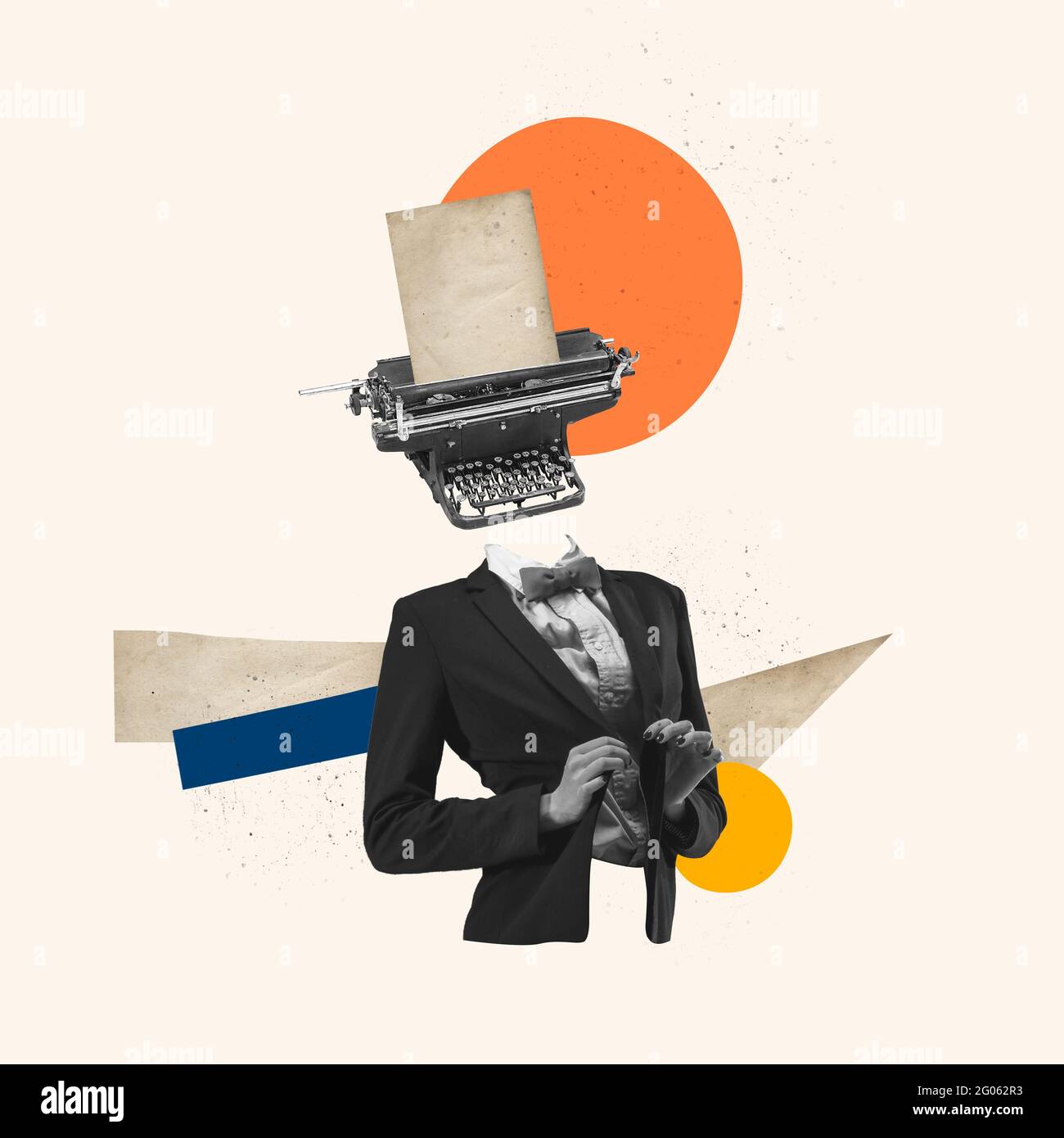 Modern design, contemporary art collage. Inspiration, idea, trendy ...