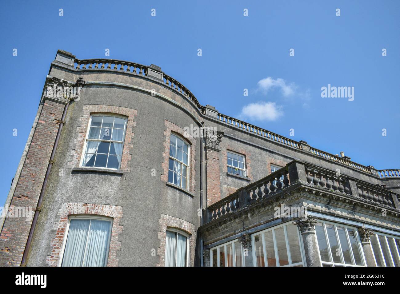 Bantry House and Gardens situated in Bantry, Co Cork. Ireland Stock ...