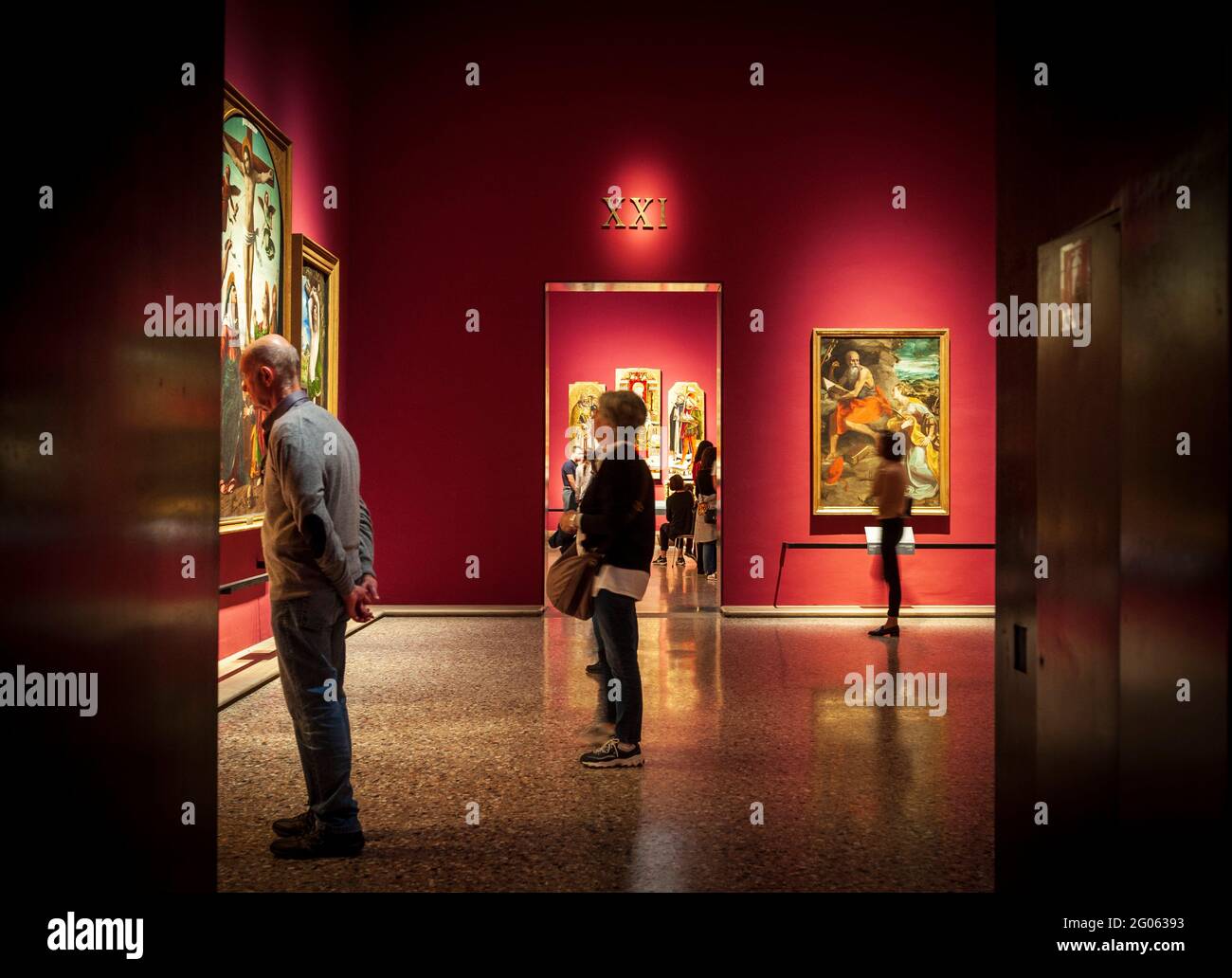 Pinacoteca di Brera museum, Brera district, Milan, Lombardy, Italy ...