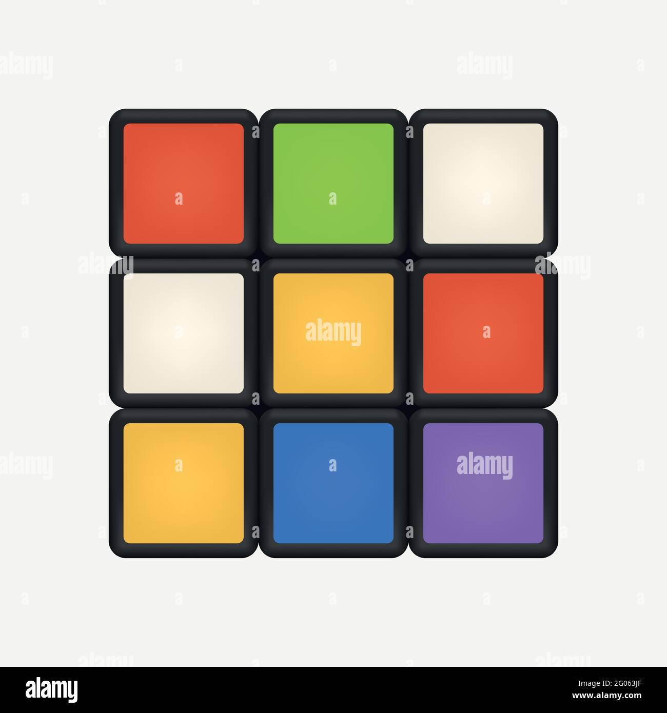 Rubiks cube Stock Vector Images - Alamy