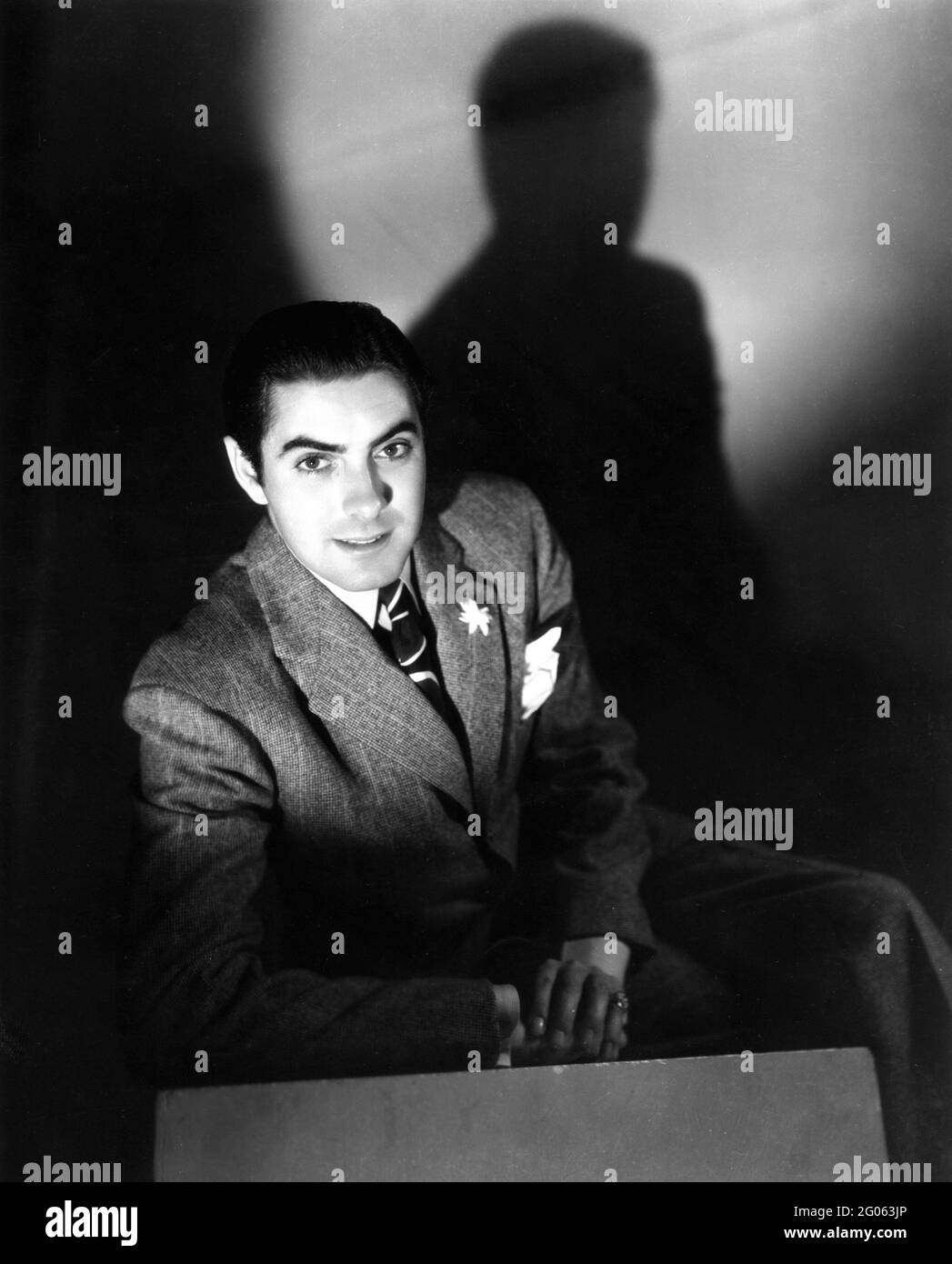 TYRONE POWER 1939 Portrait publicity for Twentieth Century Fox Stock ...