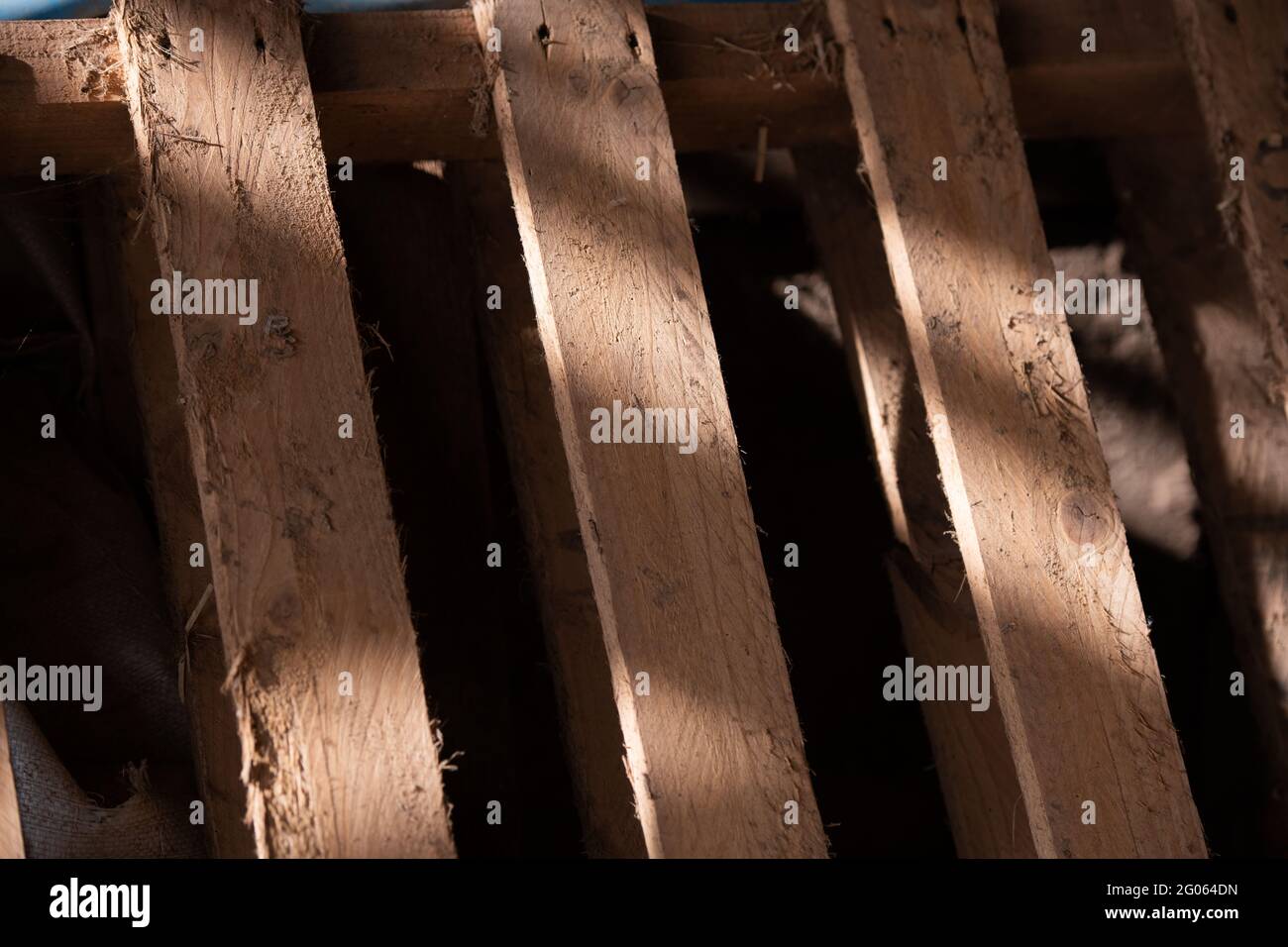 Old wooden pallets Stock Photo - Alamy