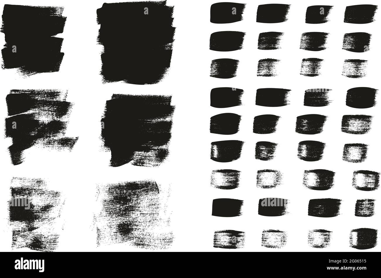 Flat Calligraphy Paint Brush Regular Short Background & Straight Lines ...