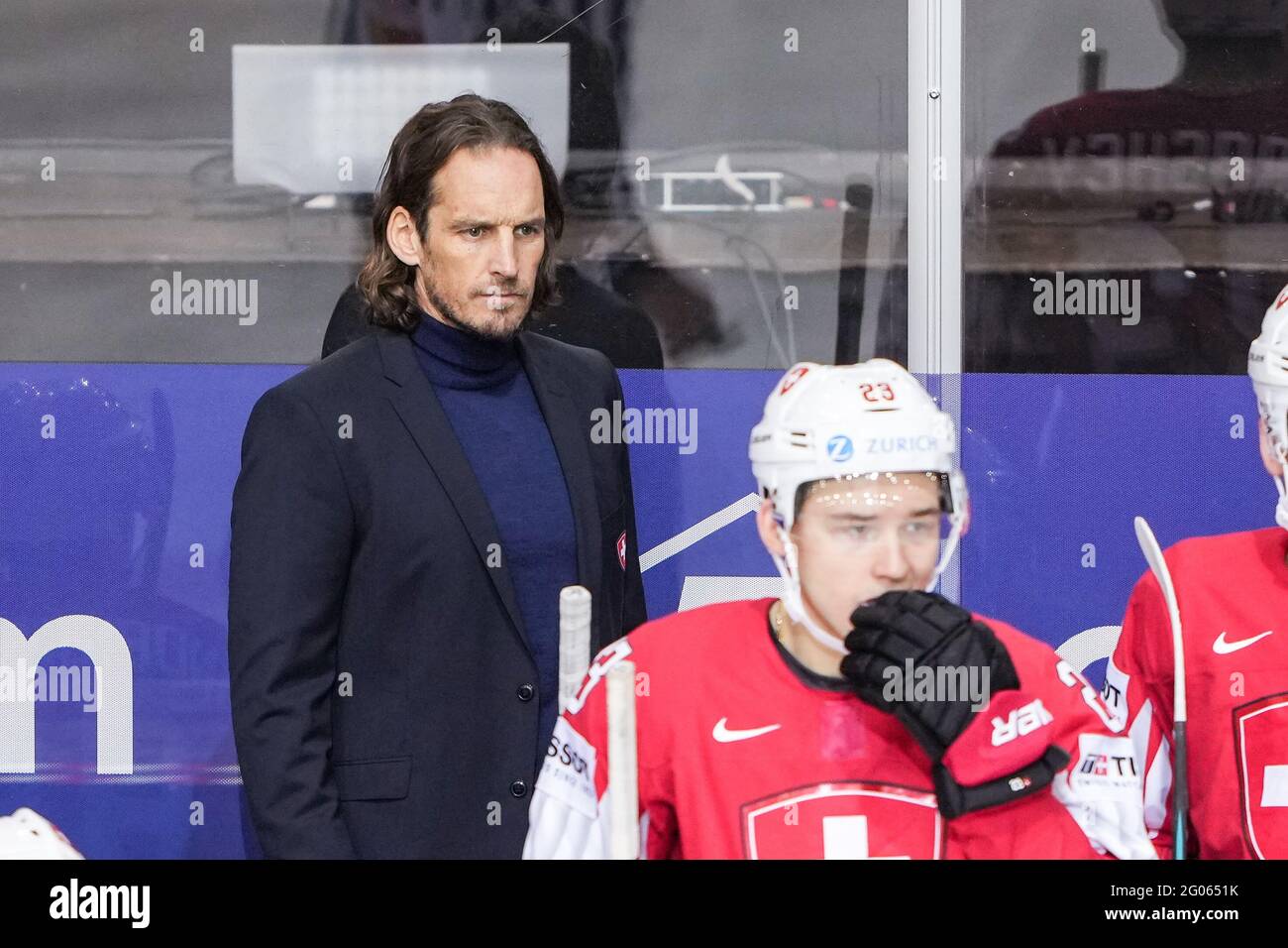01.06.2021, Riga, Olympic Sports Centre, Switzerland vs Great Britain ...