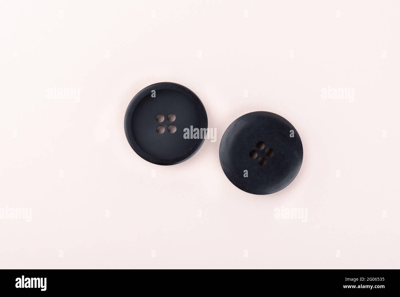 Black plastic buttons hi-res stock photography and images - Alamy
