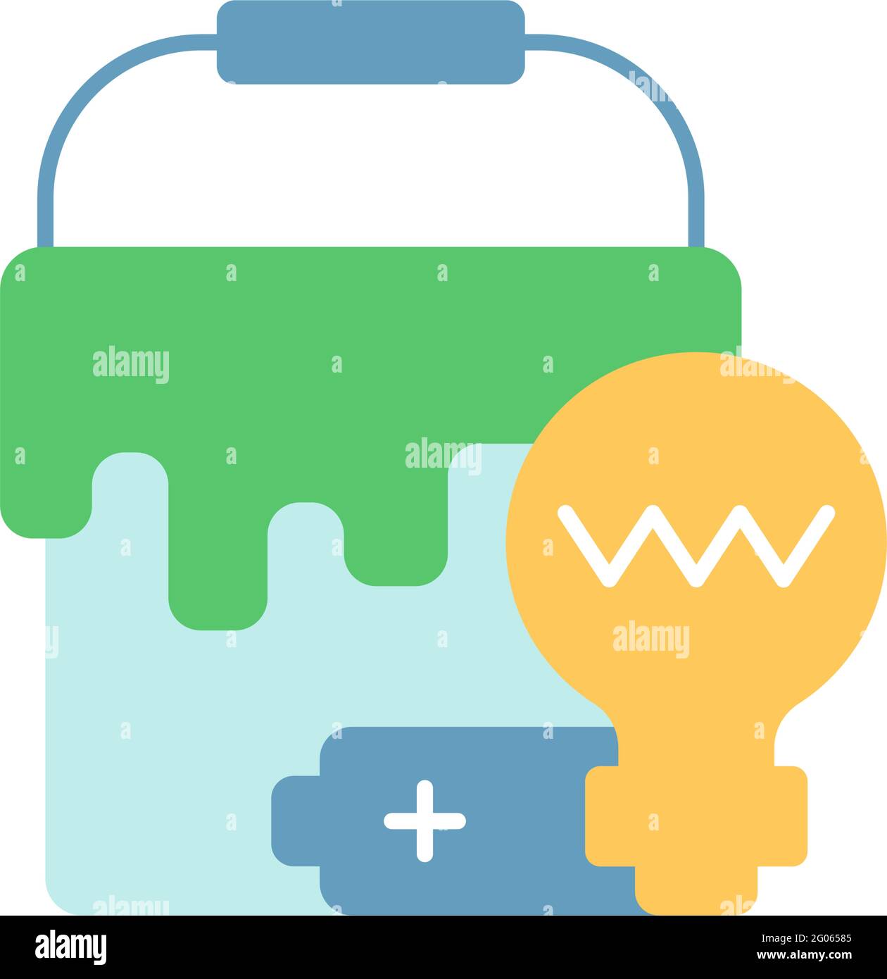 Disposal of residual pollution Stock Vector Images - Alamy