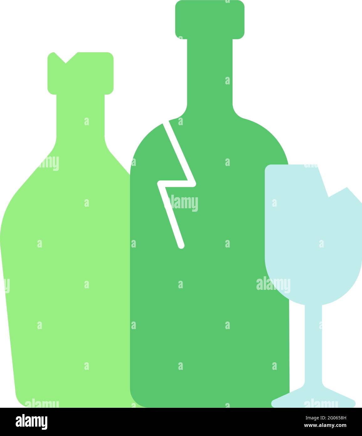 Clipart glass recycling hi-res stock photography and images - Alamy