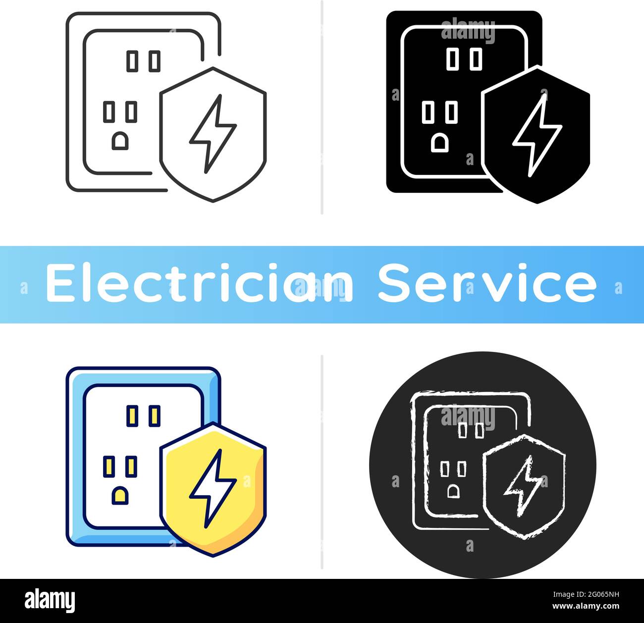 Fuse box flat Stock Vector Images - Alamy
