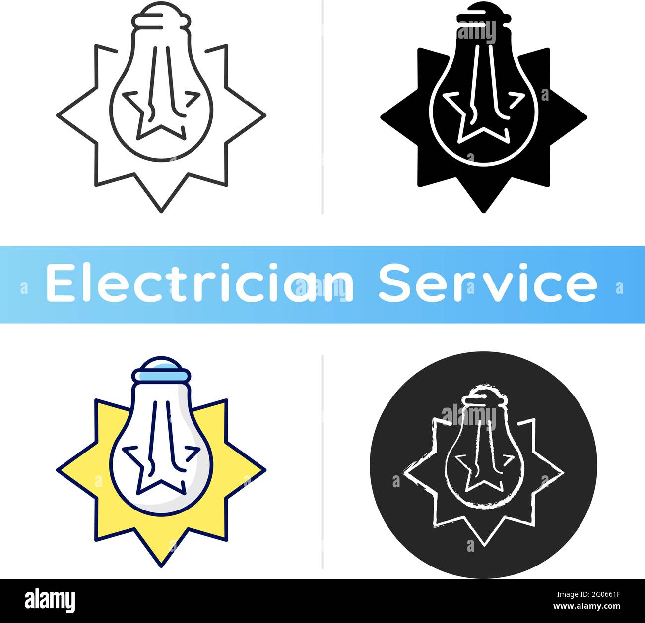 Exploding light bulb icon Stock Vector Image & Art - Alamy