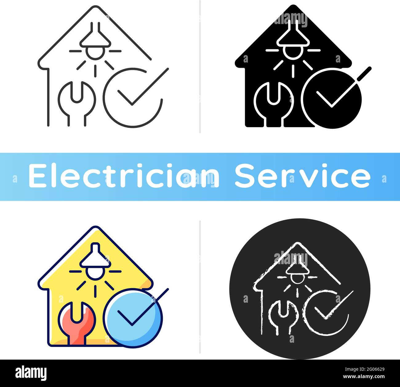Electrical safety inspection icon Stock Vector Image & Art - Alamy