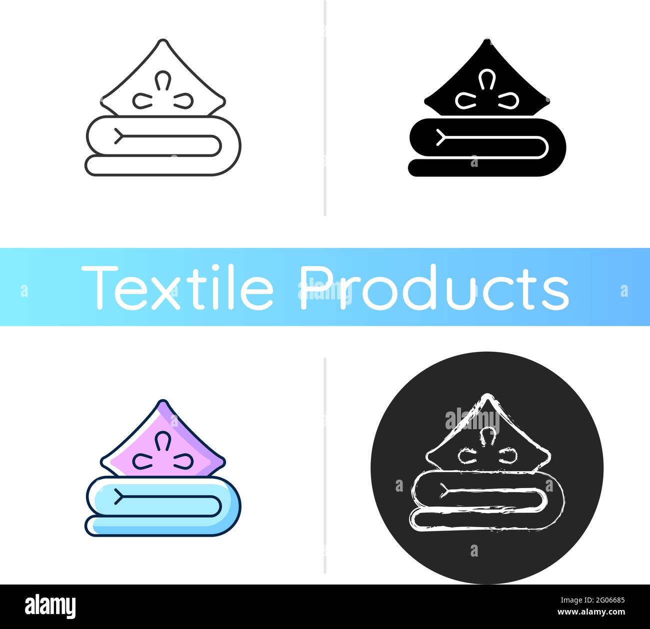 Bed linen icon Stock Vector Image & Art - Alamy