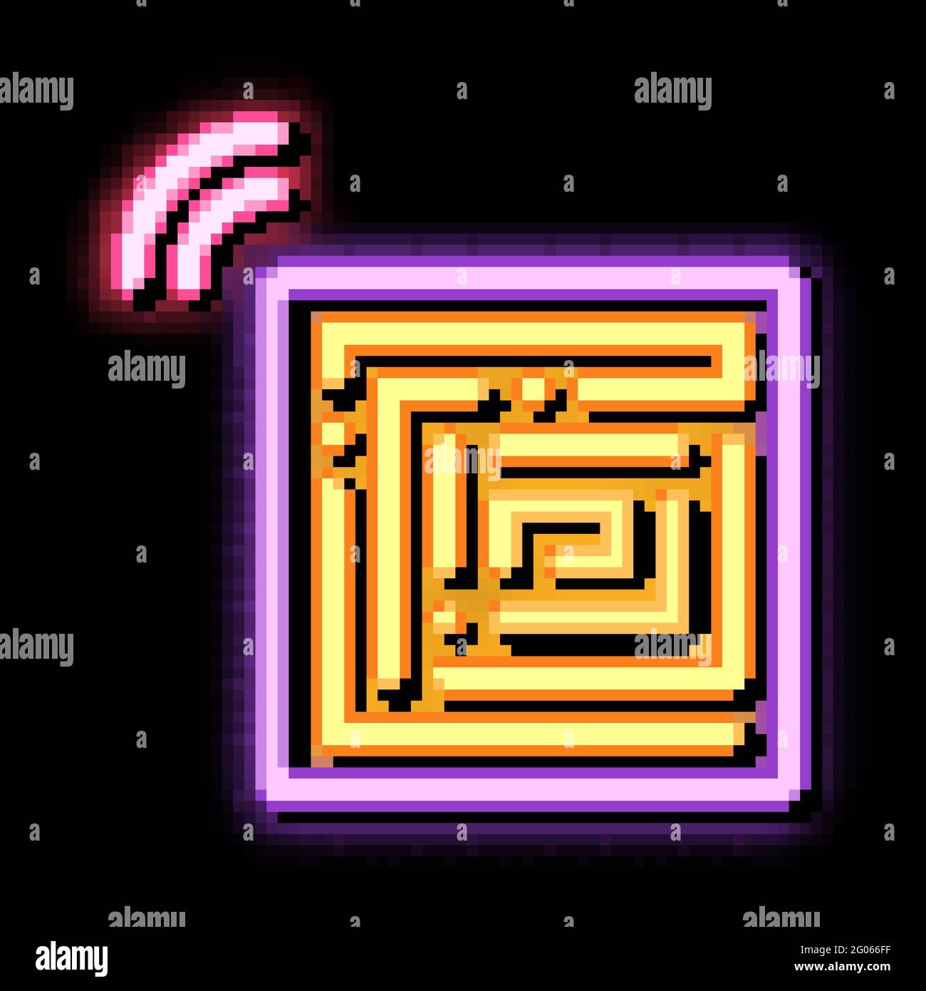 Disposable Anti-Theft Stickers neon glow icon illustration Stock Vector ...