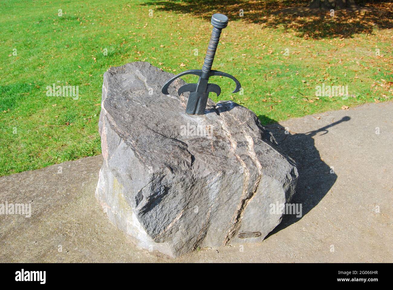 Excalibur sword stone hi-res stock photography and images - Alamy