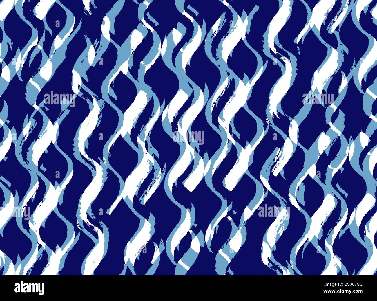 Blue wavy stripes hi-res stock photography and images - Alamy
