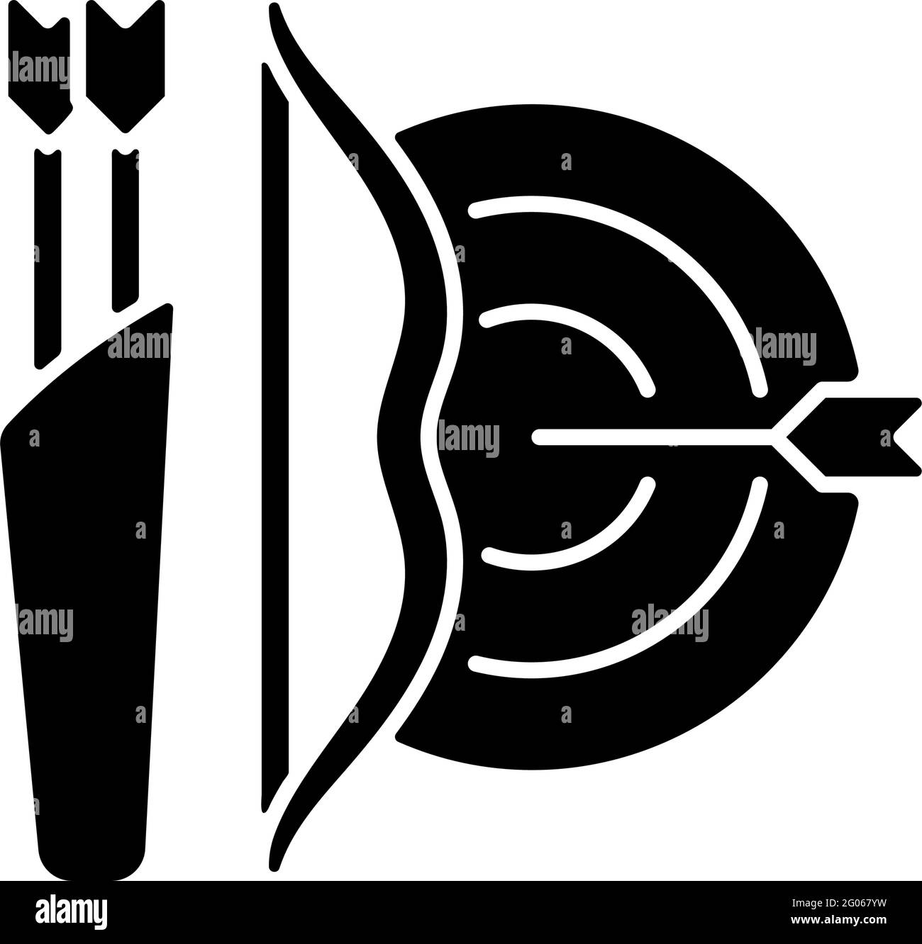 Kids archery camp Stock Vector Images - Alamy