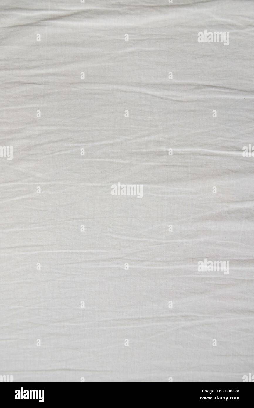 White fabric texture hi-res stock photography and images - Alamy