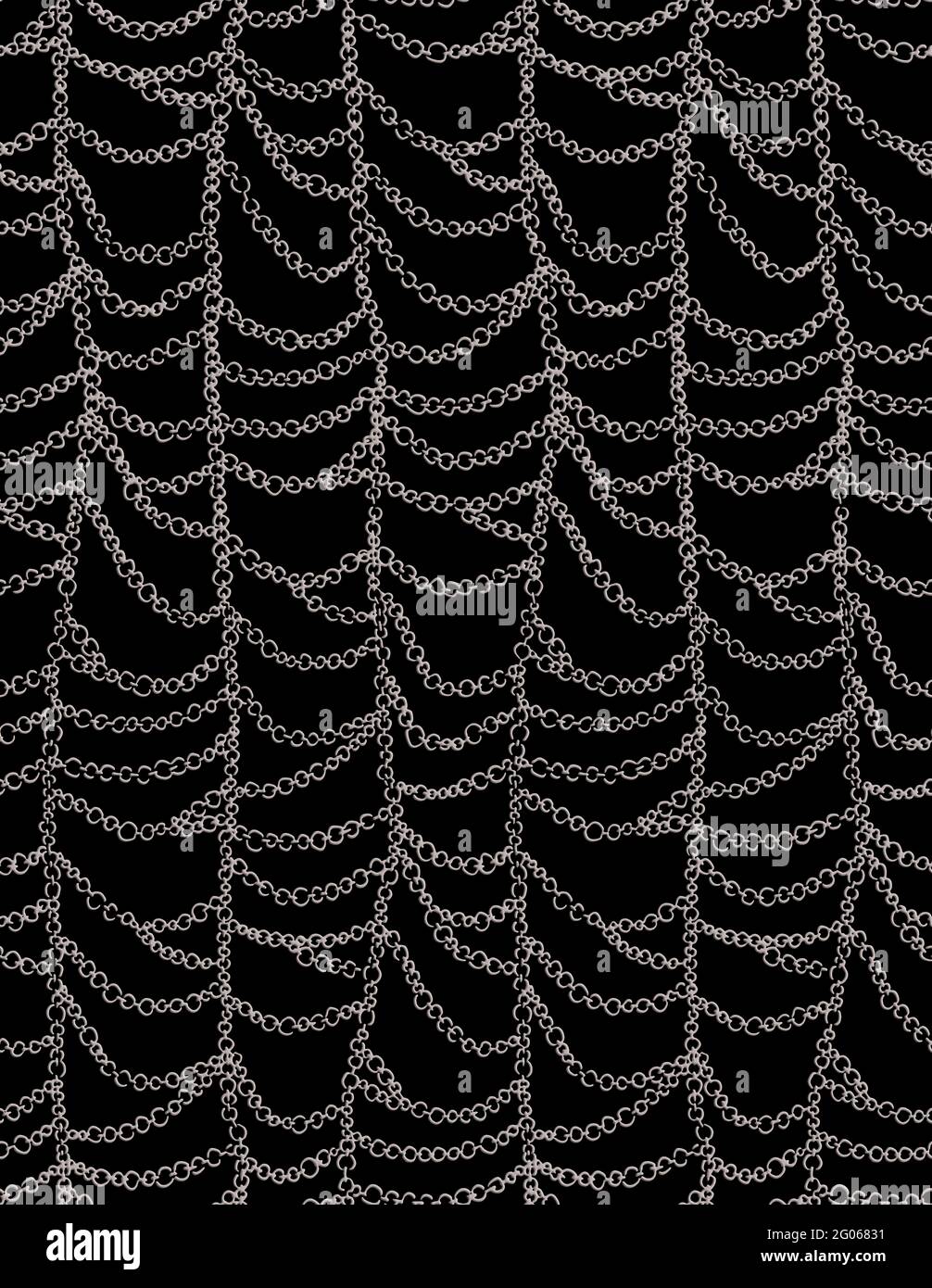 Silver chains hi-res stock photography and images - Alamy