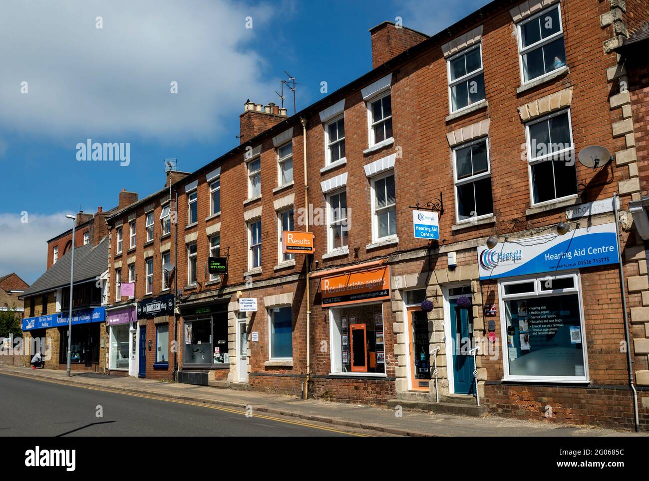 Bridge Street, Rothwell, Northamptonshire, England, UK Stock Photo - Alamy