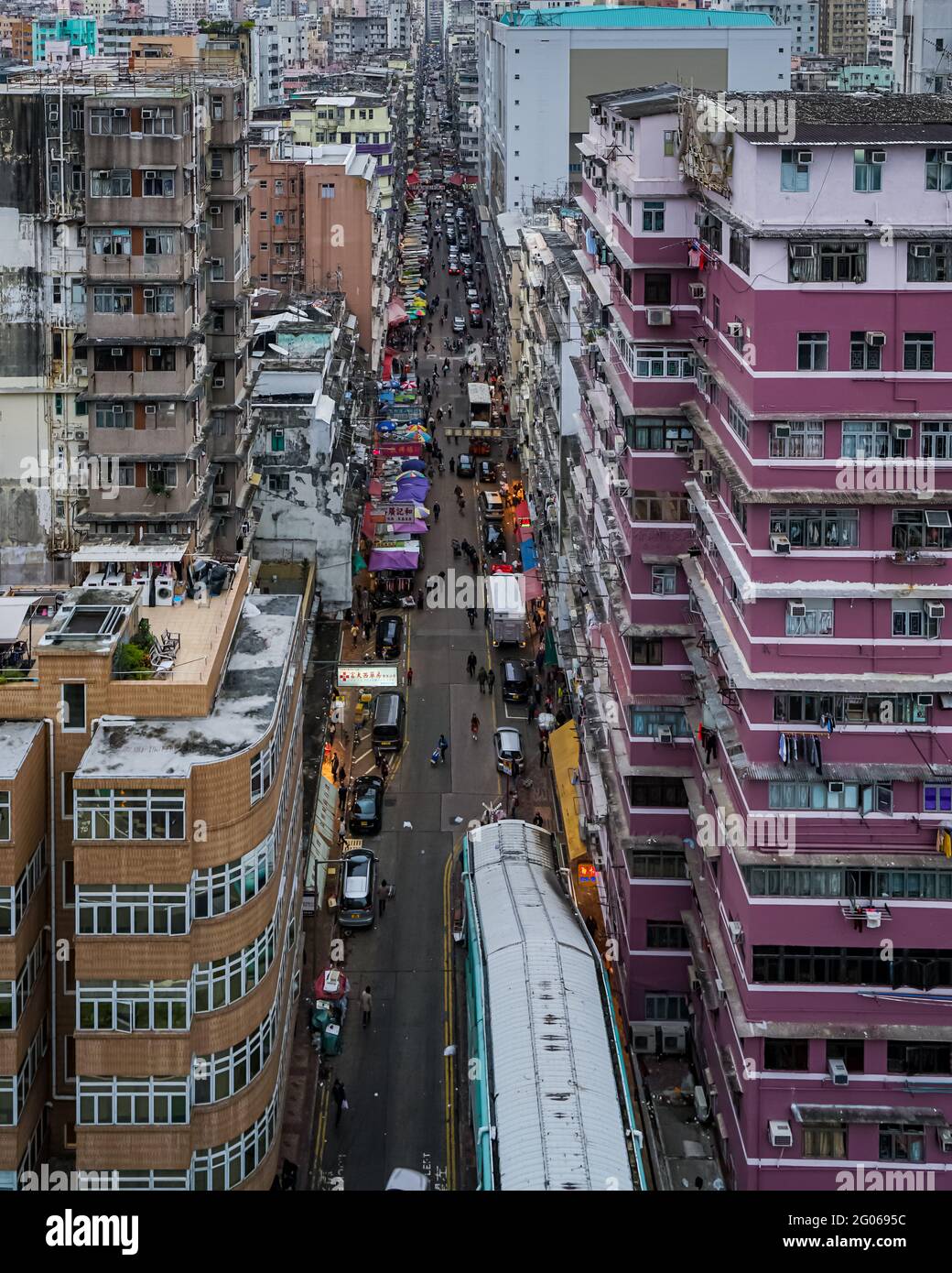 HONG KONG, HONG KONG - Jan 06, 2018: Hong, Kong - Jan 6. 2018: high ...