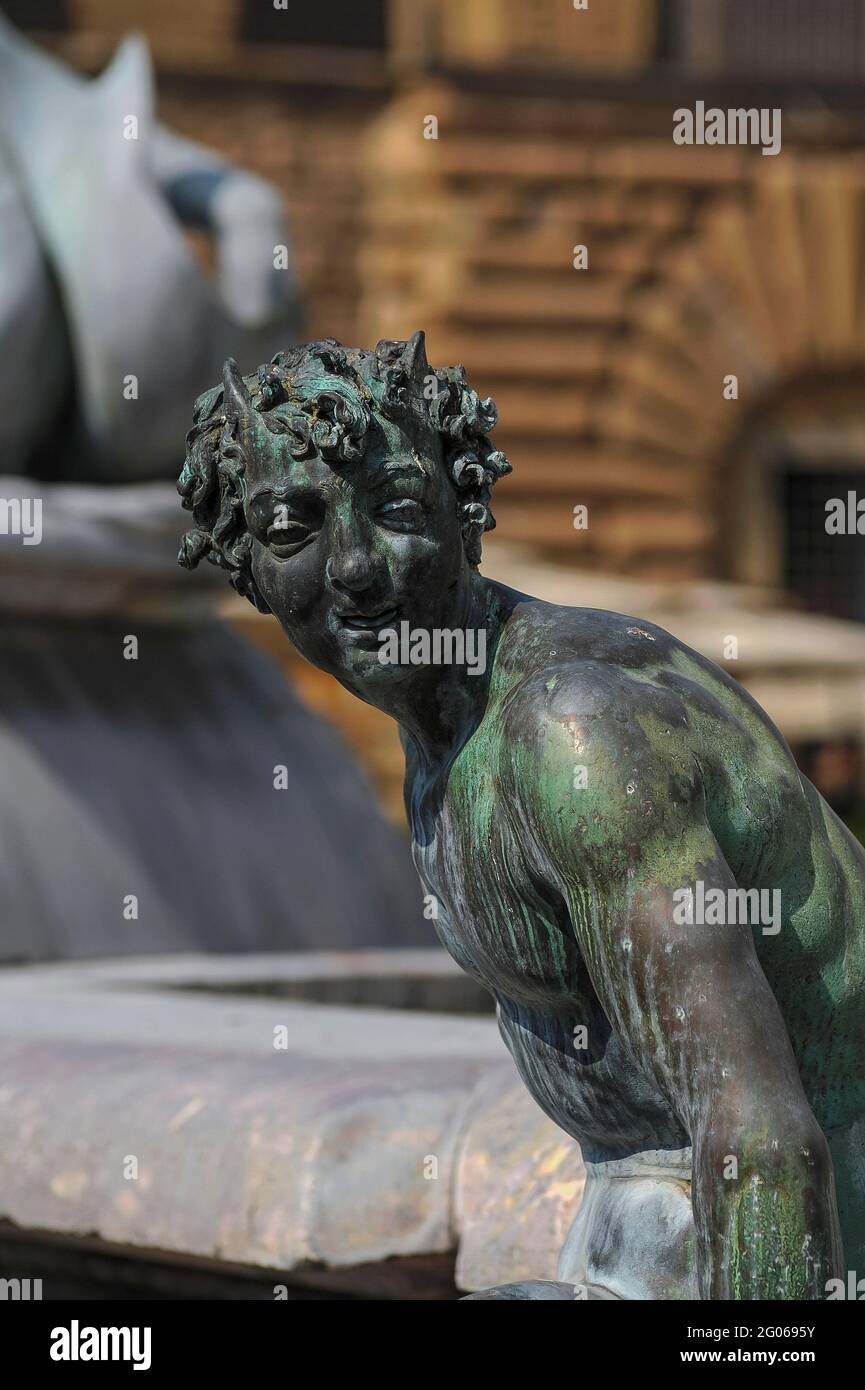 Faun leaning into image hi-res stock photography and images - Alamy