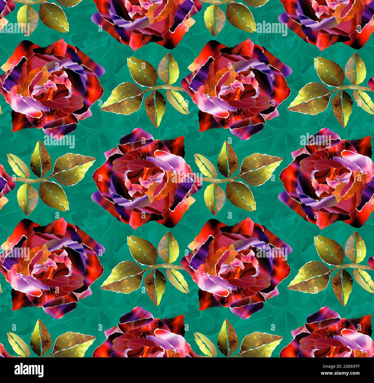 Collage pattern hi-res stock photography and images - Alamy