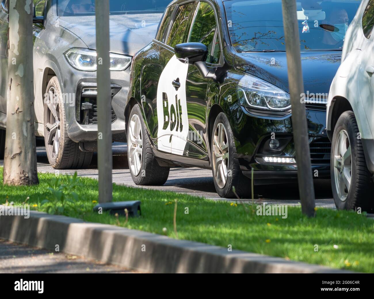 Bolt drive logo hi-res stock photography and images - Alamy