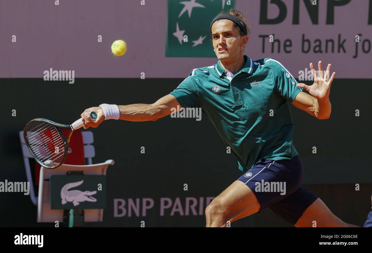 Pierre-Hugues Herbert of France during Roland-Garros 2021, Grand Slam ...
