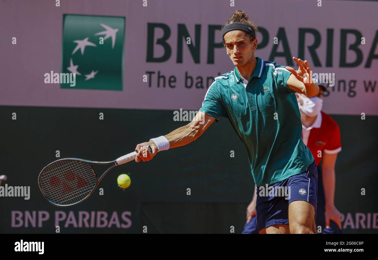 Pierre-Hugues Herbert of France during Roland-Garros 2021, Grand Slam ...