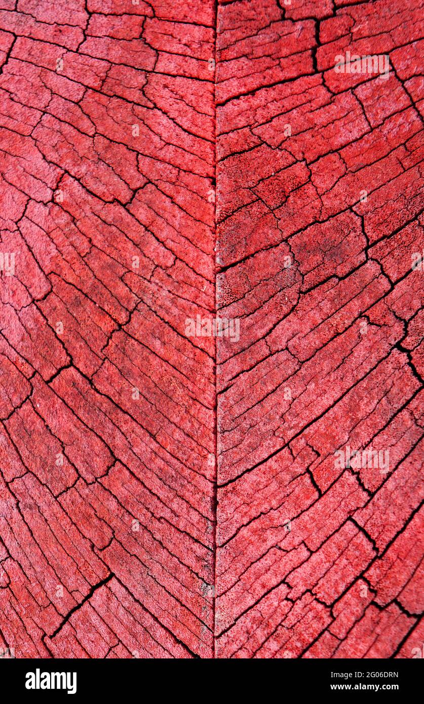 Red painted wood texture background Stock Photo - Alamy