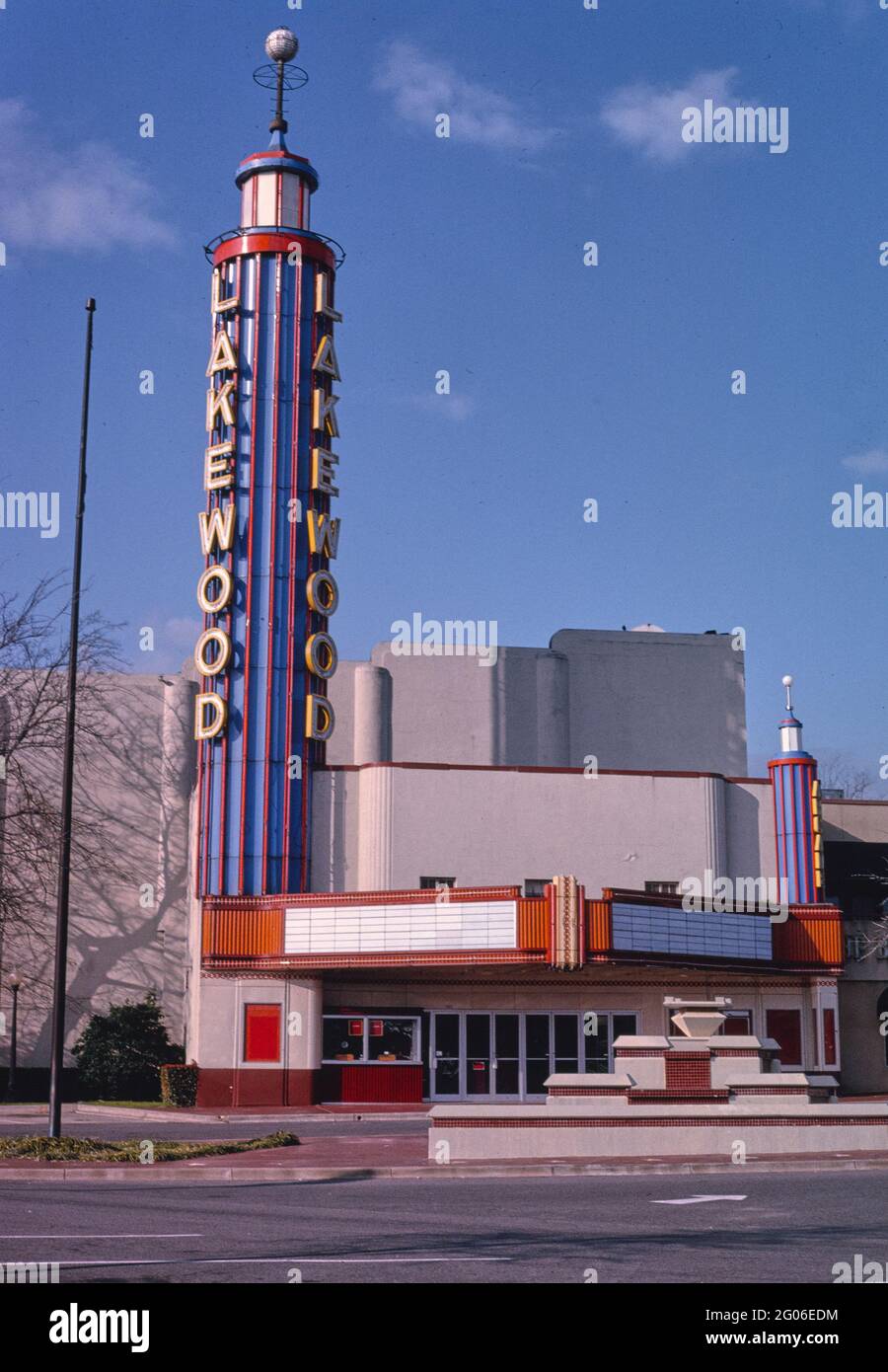 1990s America - Lakewood Theater, Dallas, Texas 1994 Stock Photo - Alamy