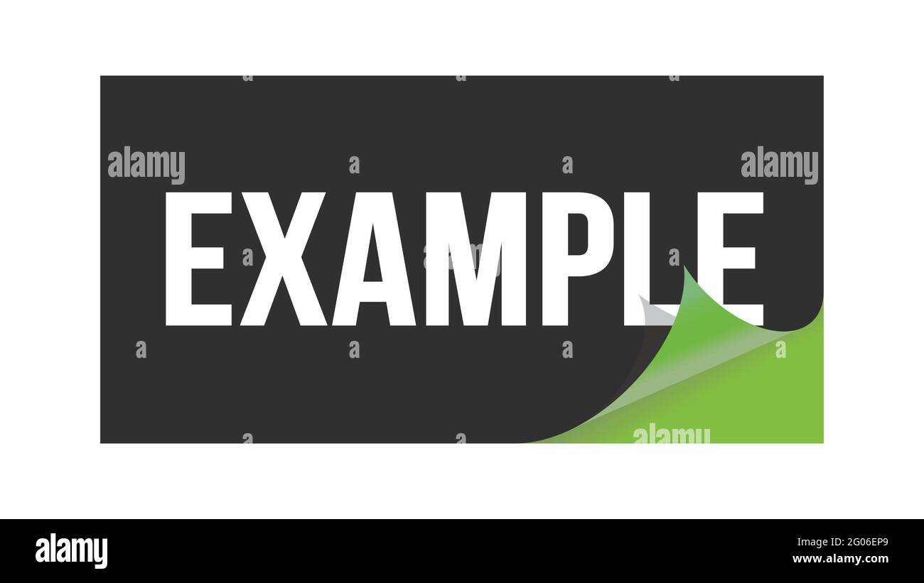 Example text hi-res stock photography and images - Alamy