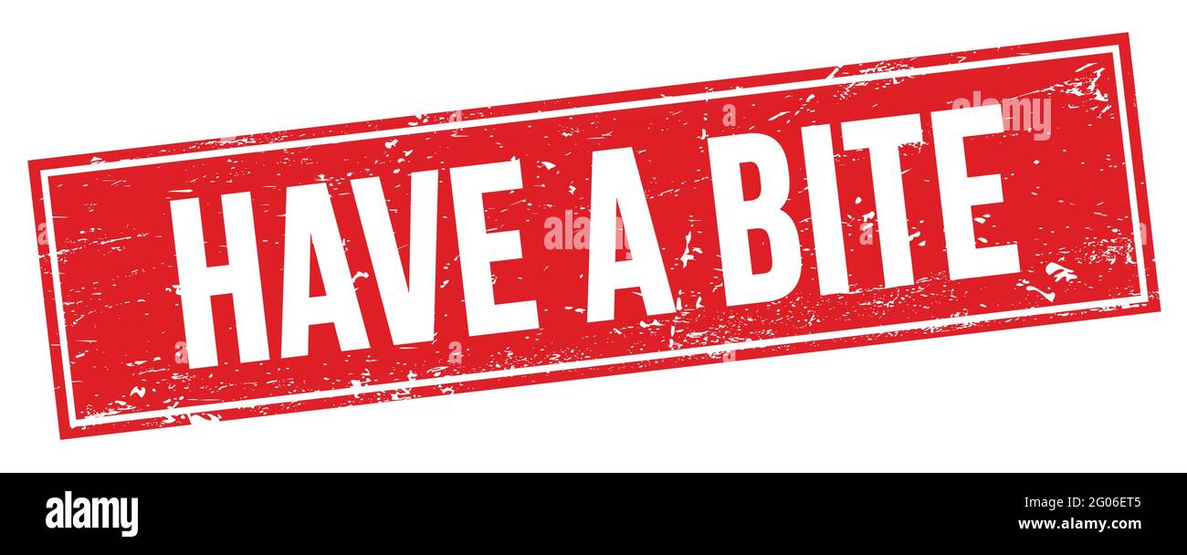 Have a bite stamp hi-res stock photography and images - Alamy