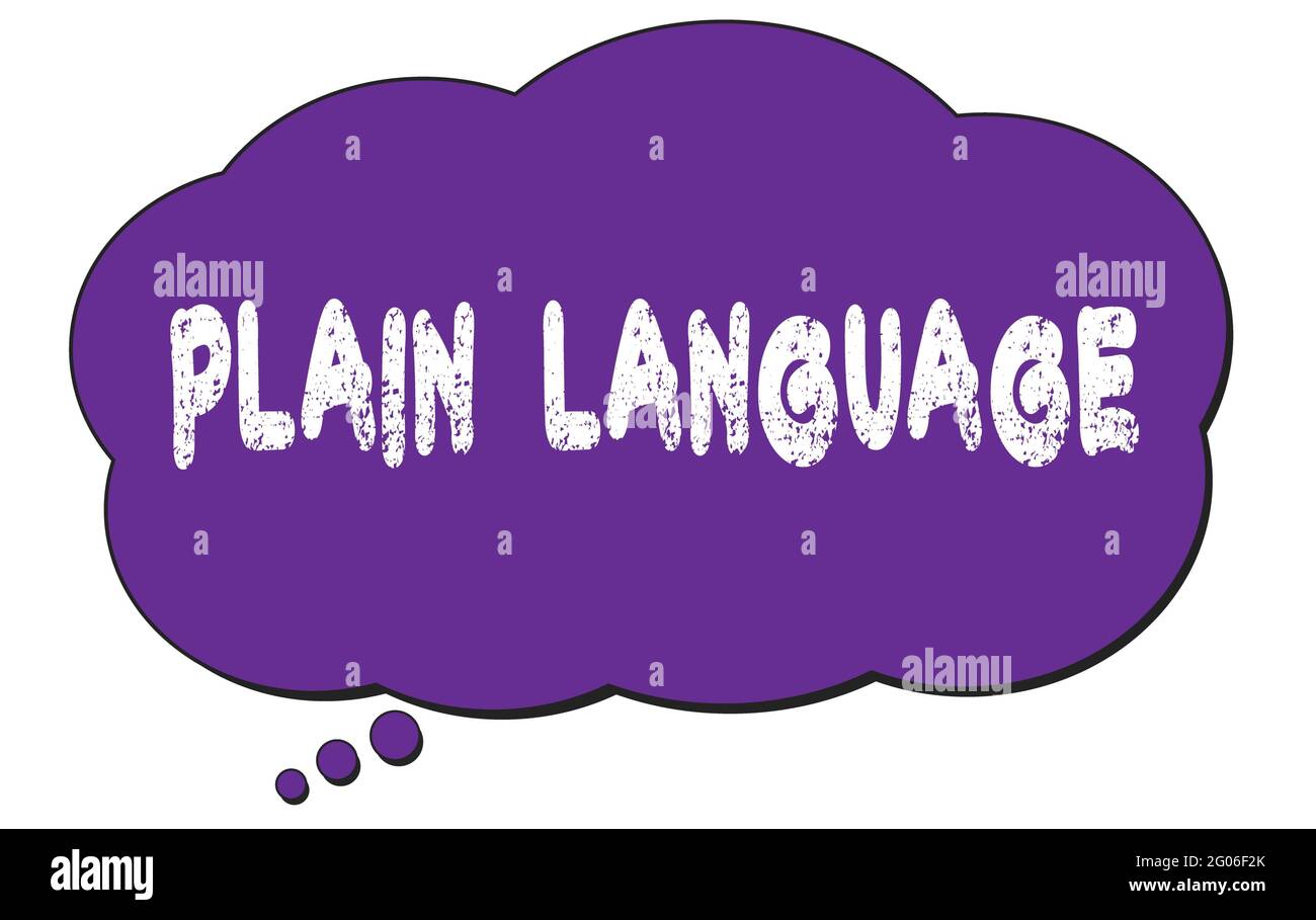 Plain language stamp hi-res stock photography and images - Alamy