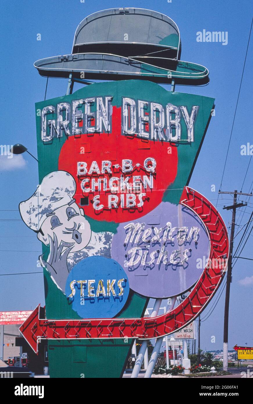 Green derby restaurant hi-res stock photography and images - Alamy