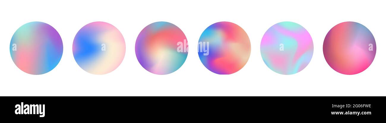 Gradient Watercolor Highlights for Social Media. Vector illustration ...