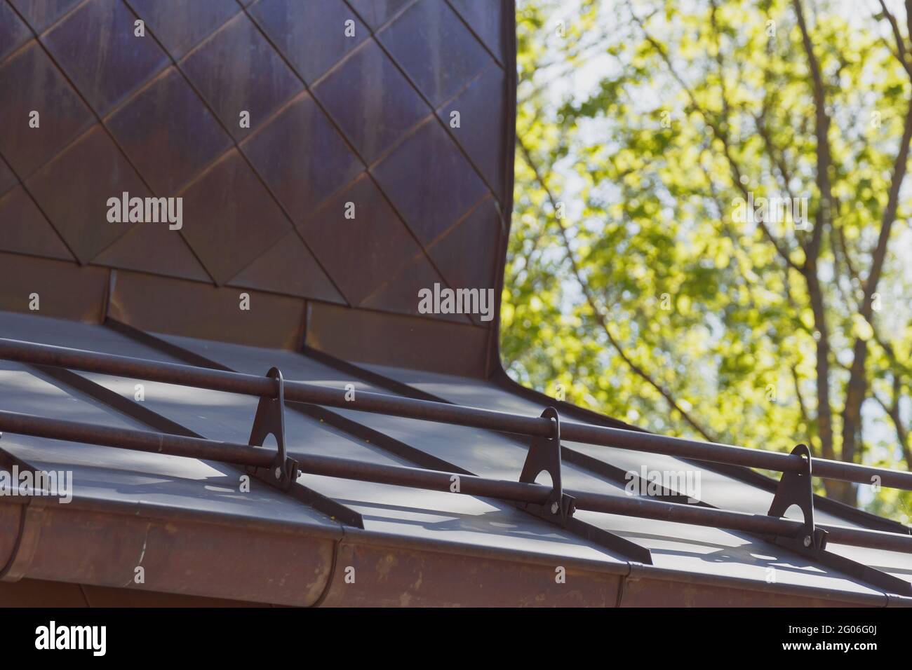 Copper roof home hi-res stock photography and images - Alamy
