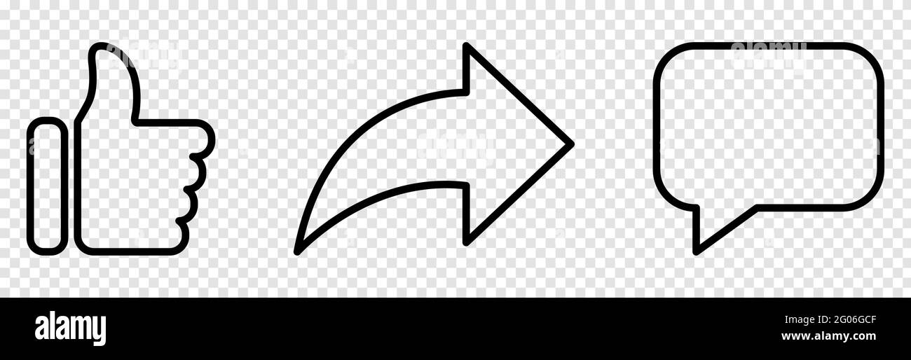 Comment Button Transparent Background