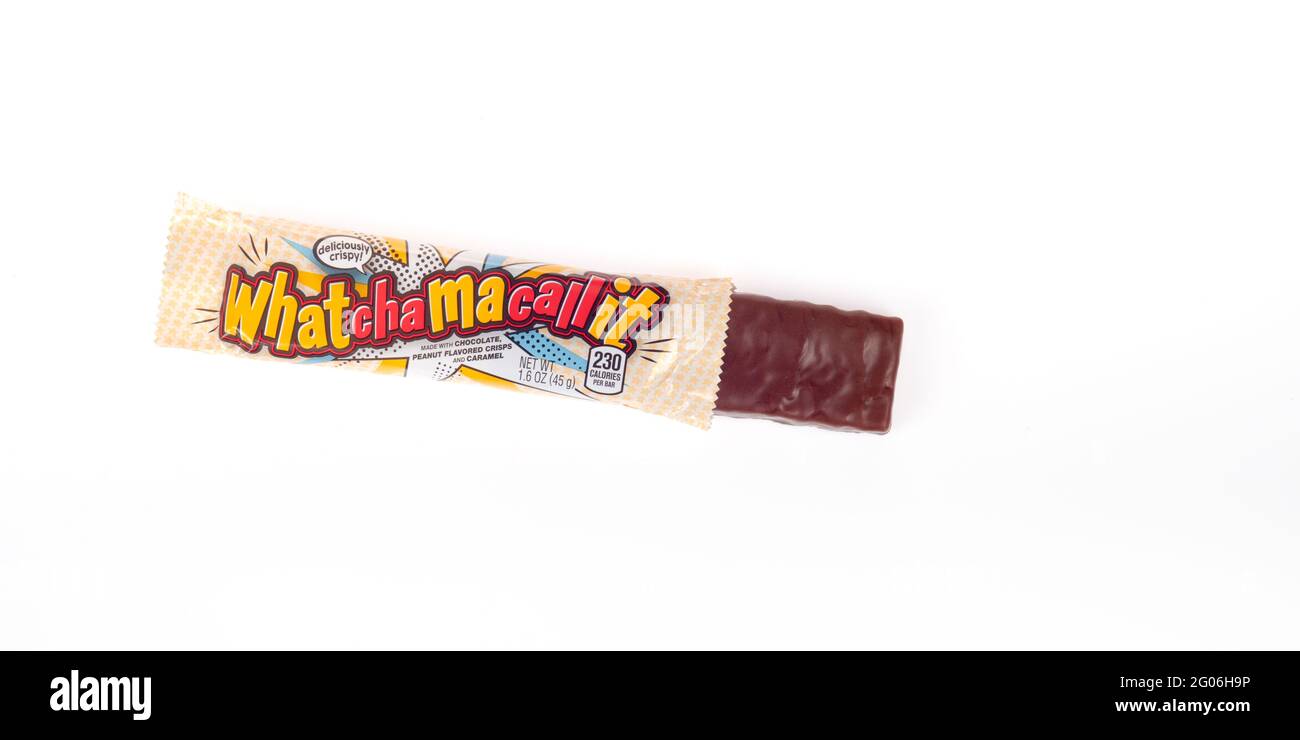 Whatchamacallit Candy Bar by The Hershey Company Stock Photo - Alamy