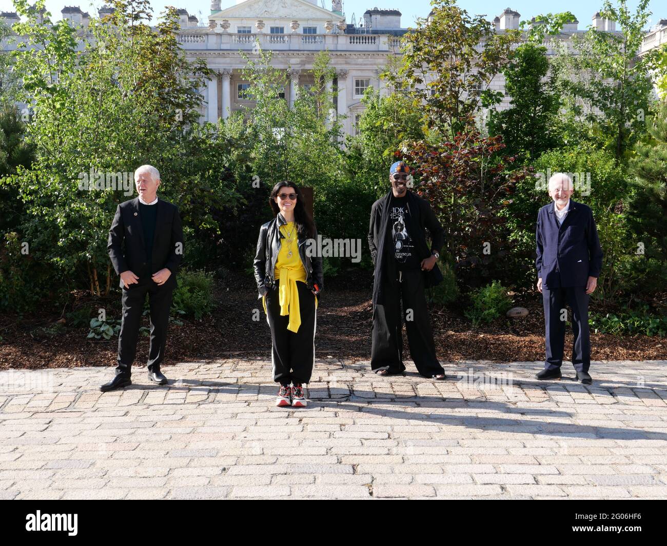 Designers Es Devlin ,Ini Archibong opened the exhibition with co ...
