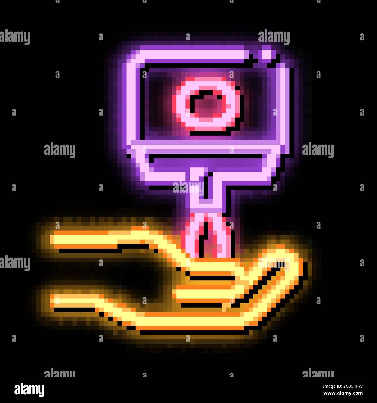Soap glowing neon sign Stock Vector Images - Alamy
