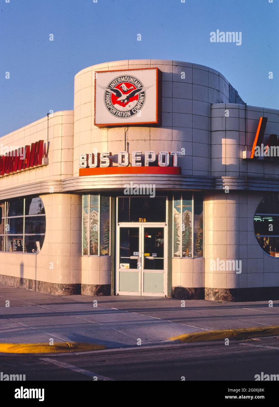 1980s bus america hi-res stock photography and images - Alamy