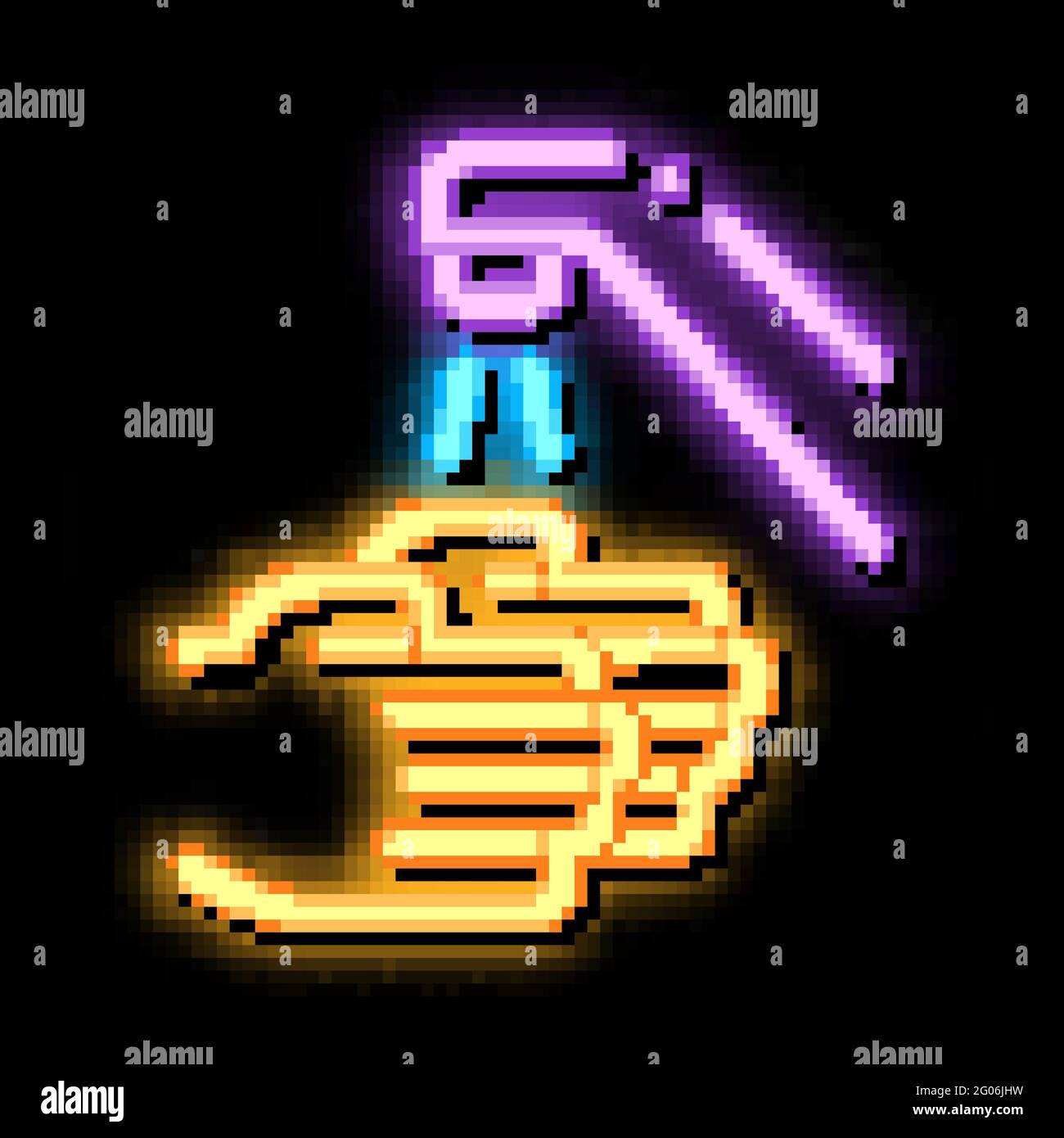 Hands Wash Water Faucet neon glow icon illustration Stock Vector Image ... Hands Wash Water Faucet neon glow icon illustration Stock Vector Image ...