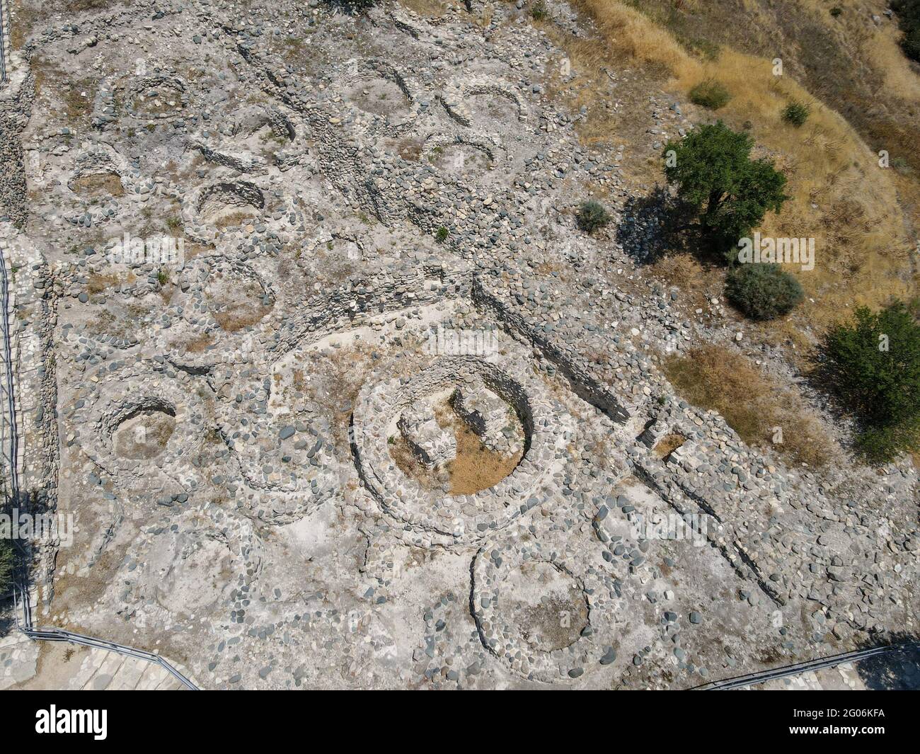 The Neolithic settlement of Choirokoitia on Cyprus island, UNESCO world ...