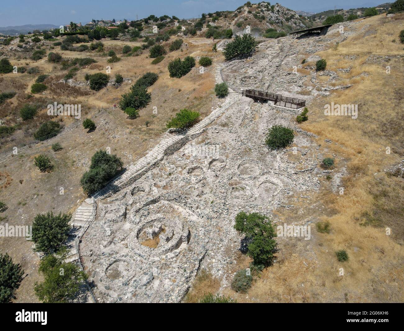 The Neolithic settlement of Choirokoitia on Cyprus island, UNESCO world ...